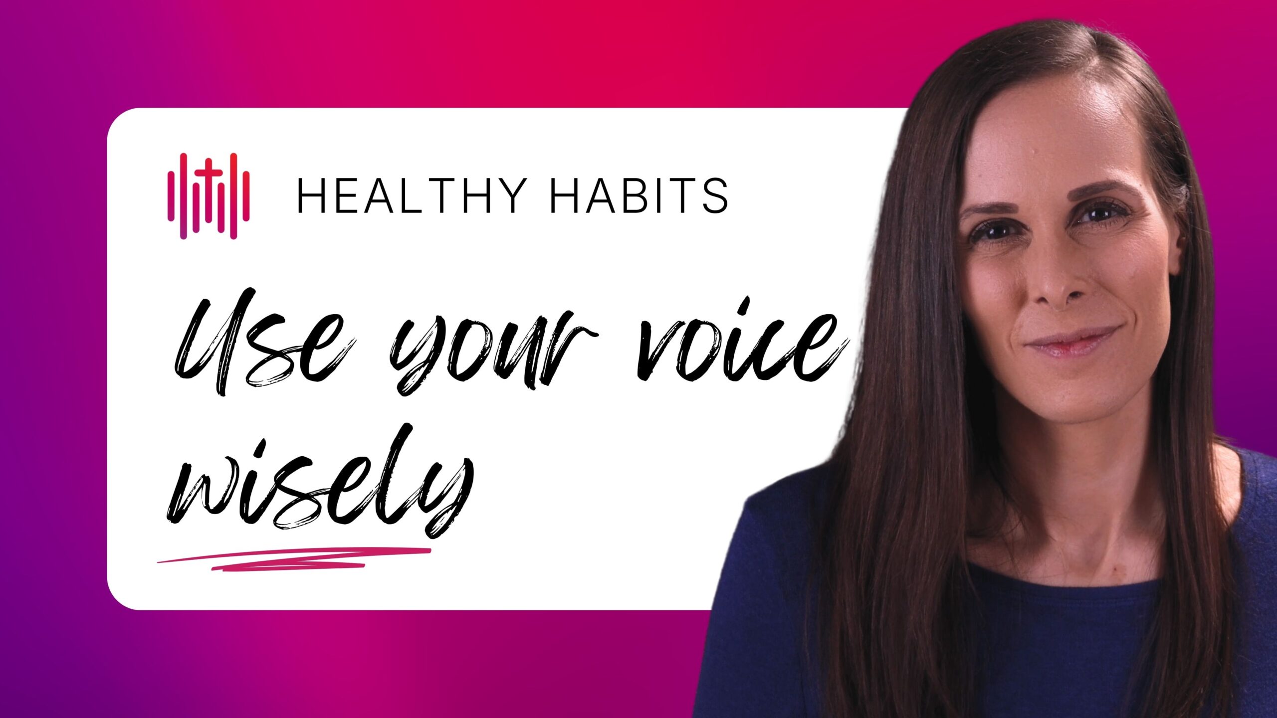 Use Your Voice Wisely - Vocal Health Tips - Worship Vocalist
